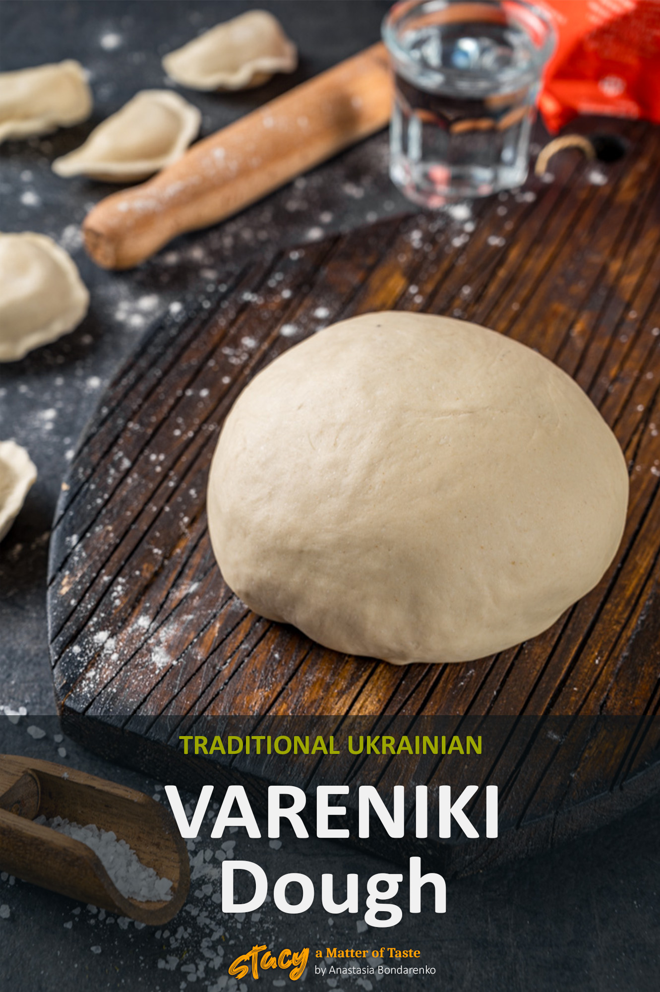 Eggless Vareniki Dough: Traditional Ukrainian Recipe
