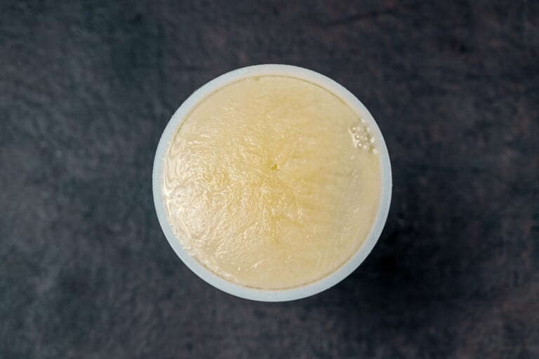 Homemade Farmers Cheese Tvorog from Frozen Yogurt Recipe