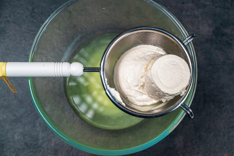 Homemade Farmers Cheese Tvorog from Frozen Yogurt Recipe